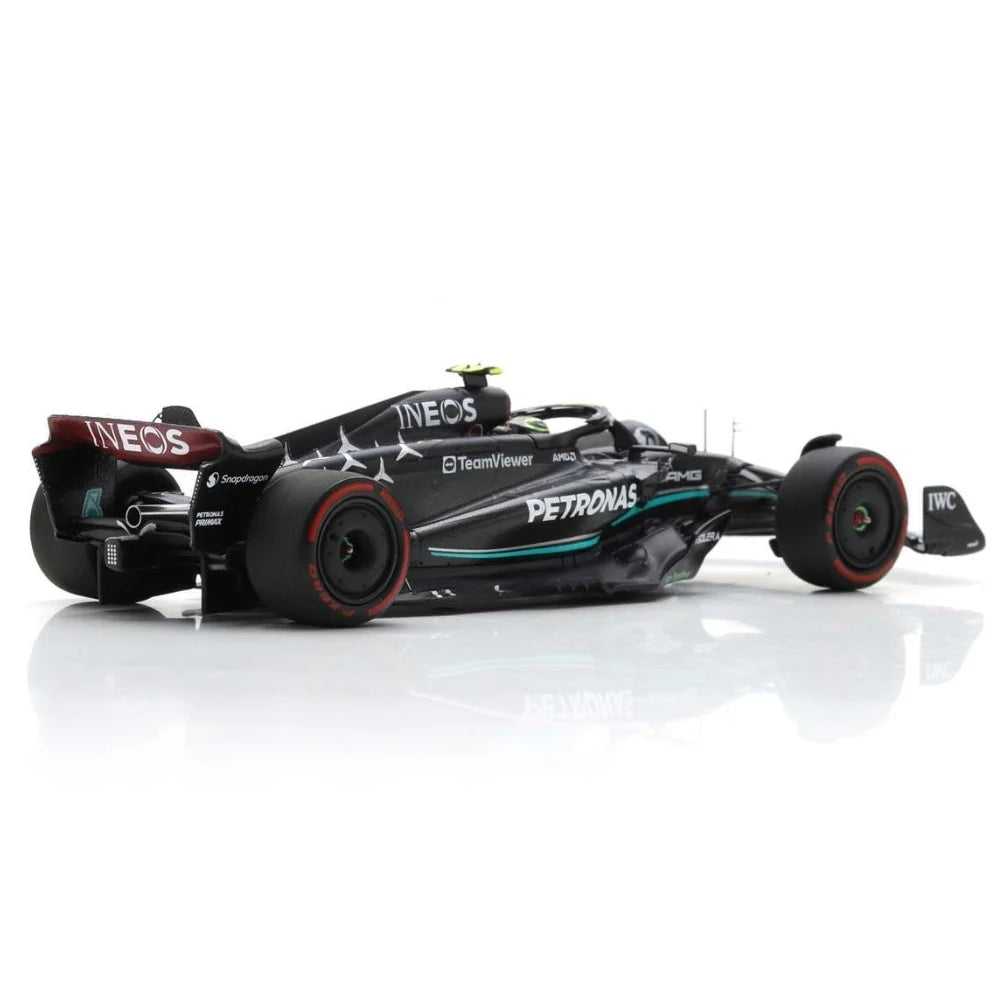 Mercedes model car, F1 W14 E, bburago, 1:43, Lewis Hamilton #44, 2023 ...