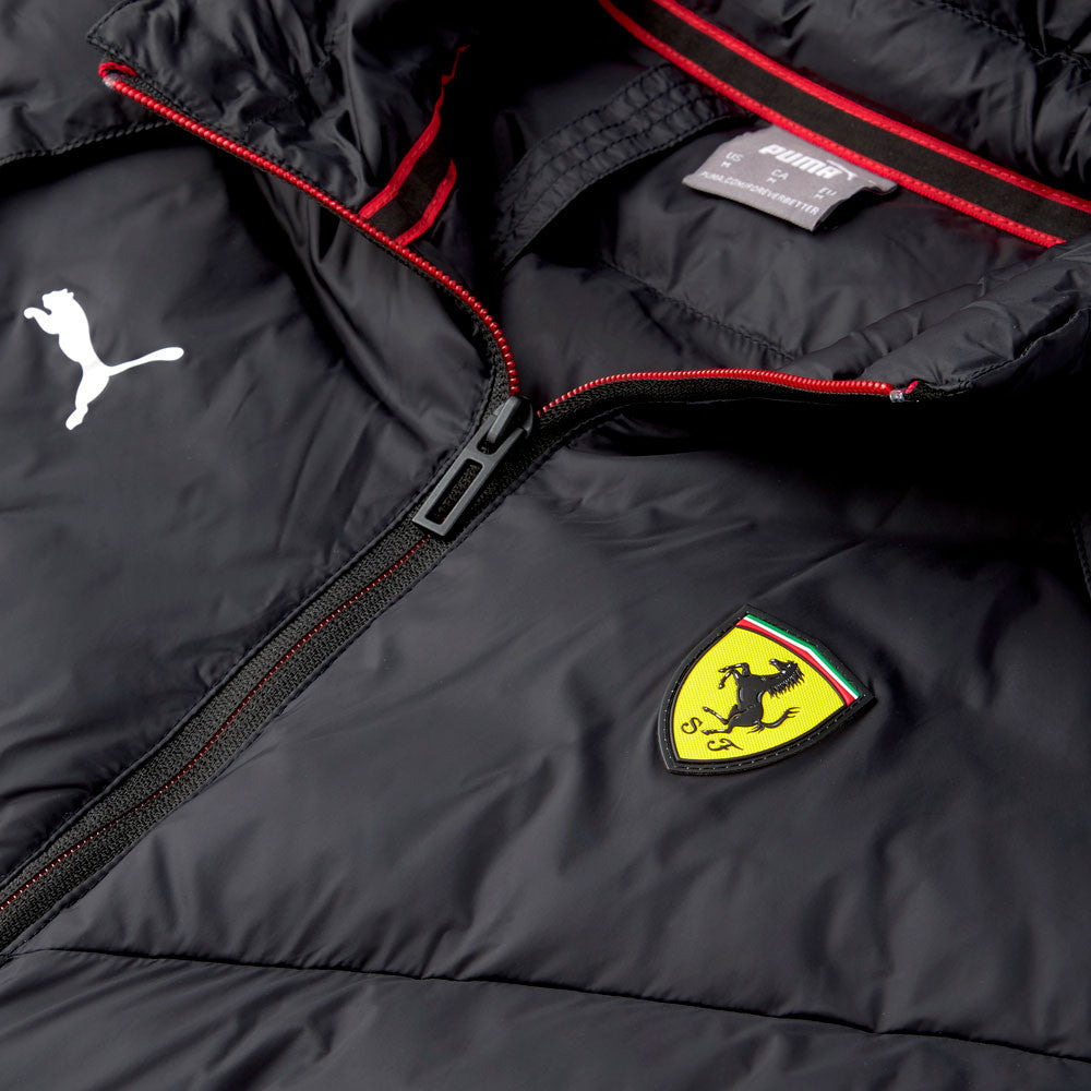 Ferrari Jacket Puma Race T7 EcoLite Down Black 2021 FansBRANDS COM