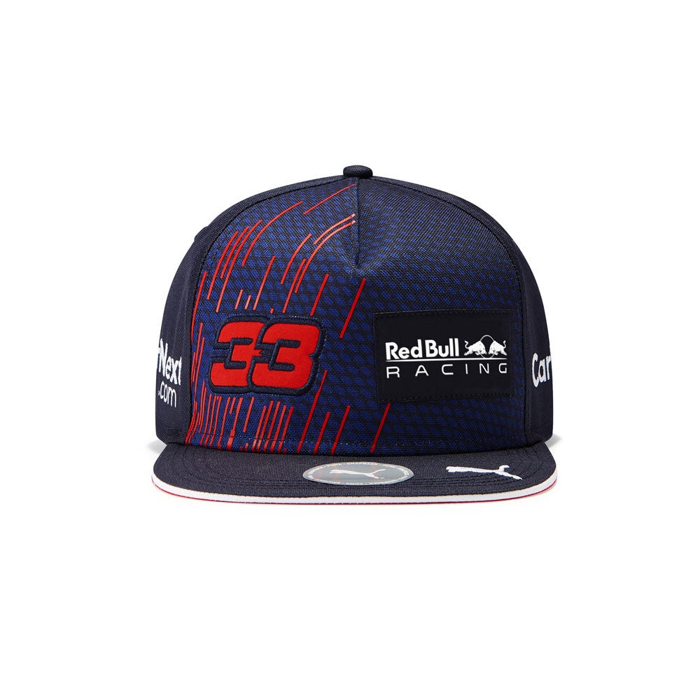Red Bull Flatbrim Cap, Max Verstappen, Blue, 2021 – FansBRANDS® - COM