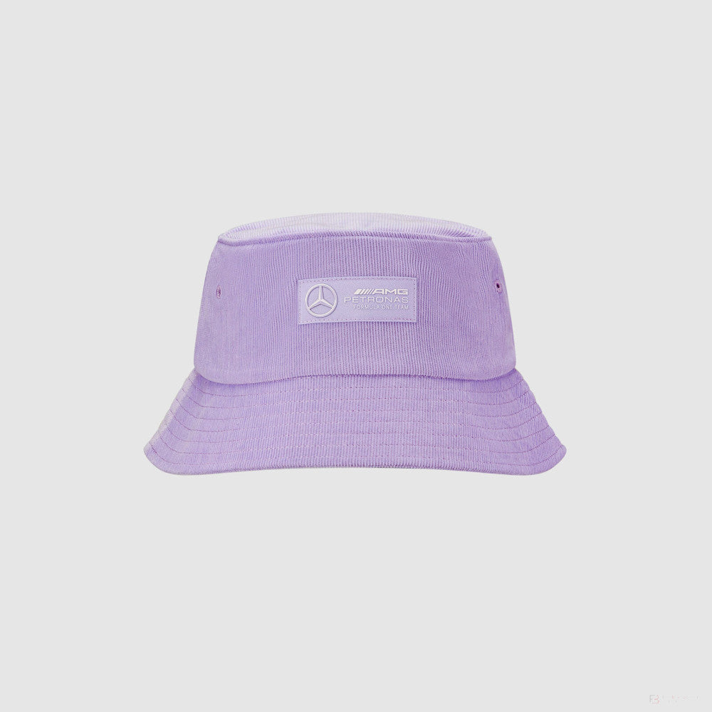 Mercedes Retro Cord Bucket Hat, Lilac – FansBRANDS® - COM