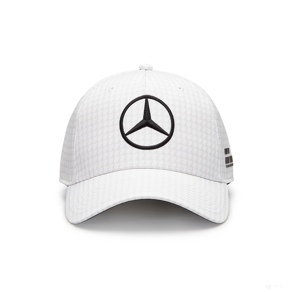 Mercedes Team Lewis Hamilton Col Driver Baseball Cap, White, 2023 ...