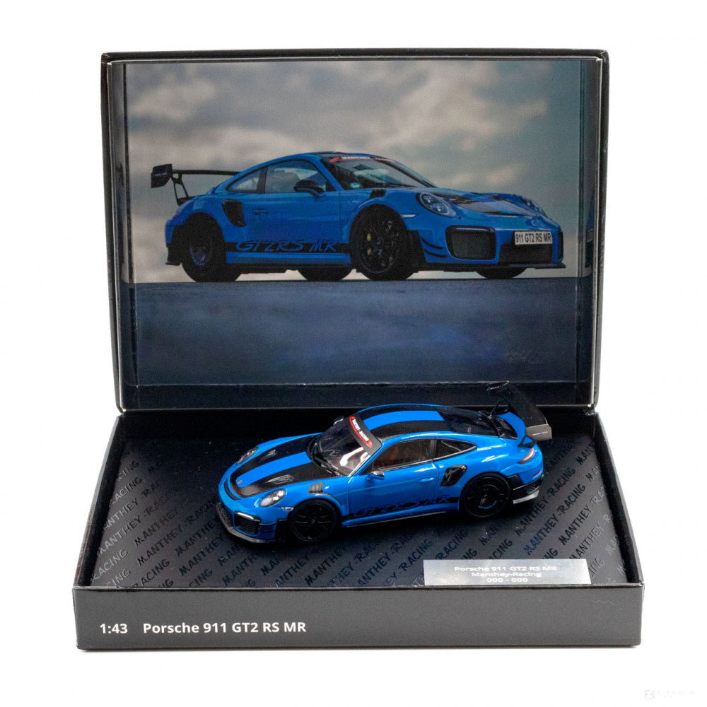 Manthey-Racing Porsche 911 GT2 RS MR 1:43 Blue Collector Edition ...
