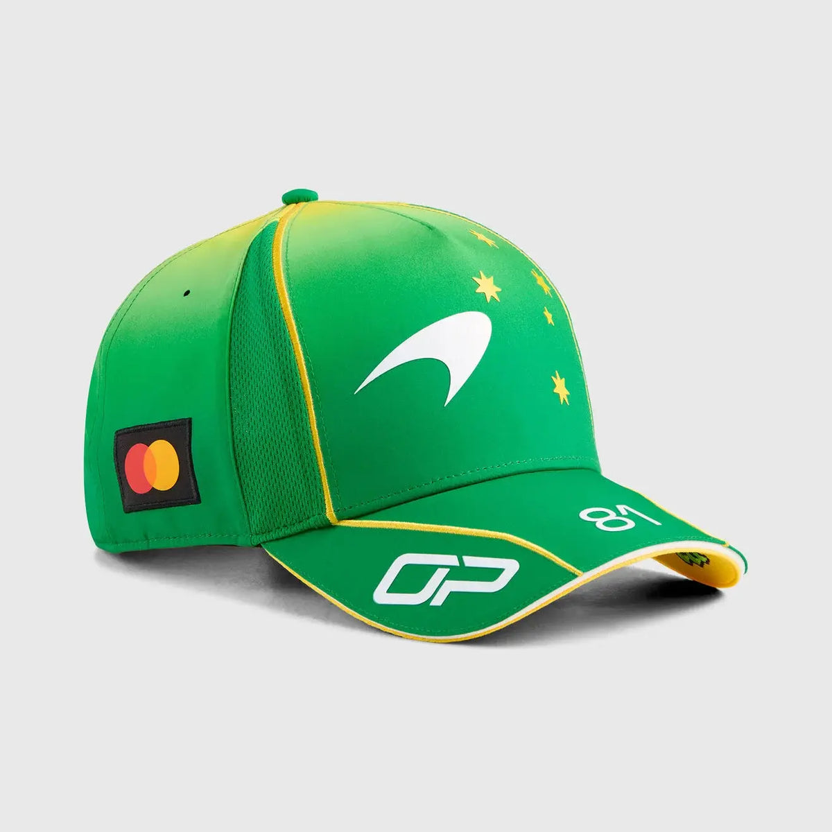 McLaren cap, team, Oscar Piastri, Australia Special Edition, Green Fru ...